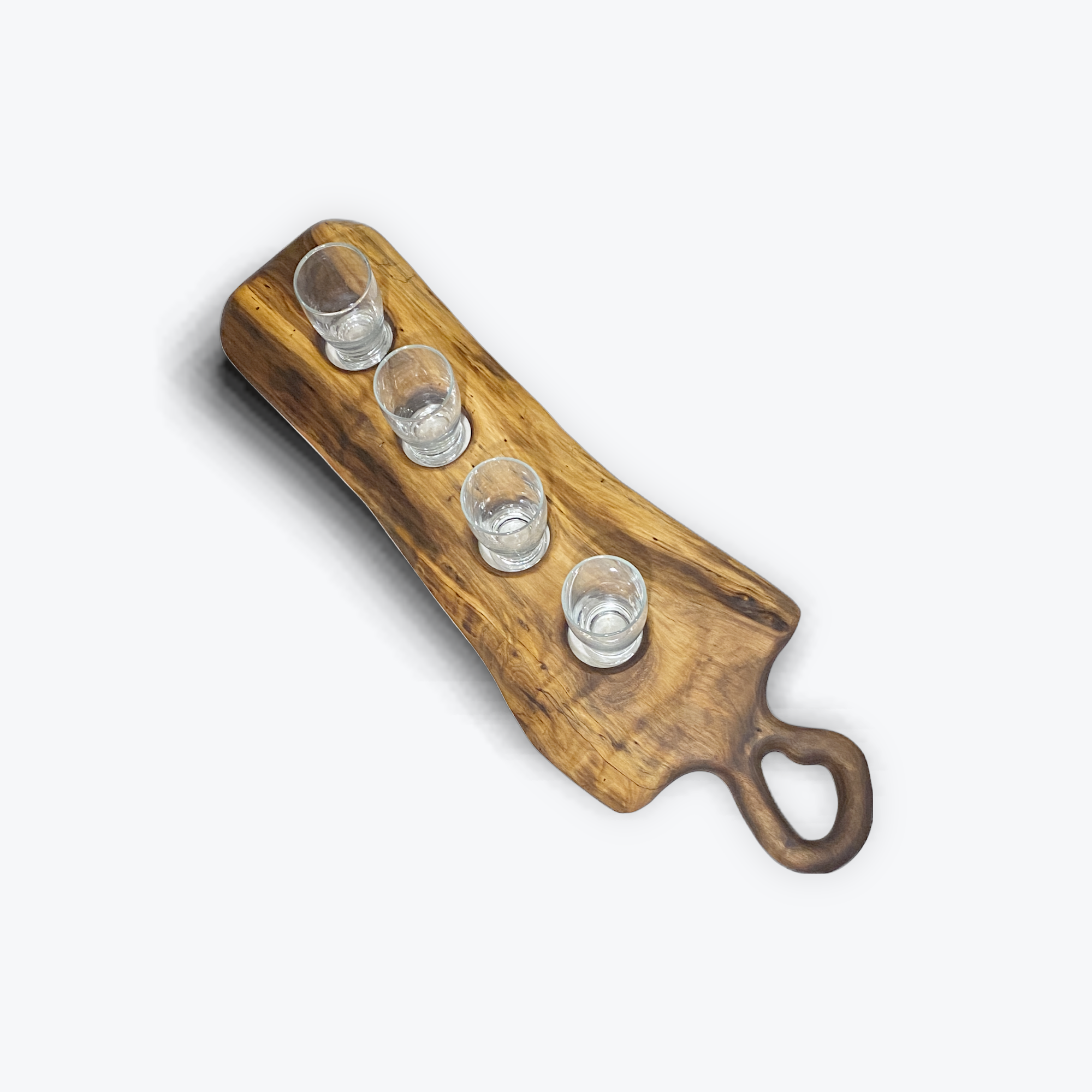 Live Edge Beer Flight Board | FRIELING WOODWORKS LLC